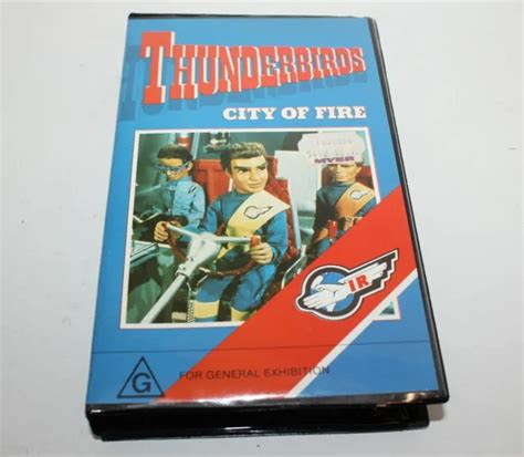 Thunderbirds City Of Fire Vol 3 Vhs Video Clamshell Festival Video 1990
