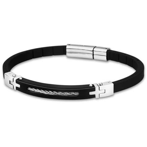 Bracelet Lotus Style Ls1641 2 2 Bracelet Acier Noir Homme Sur
