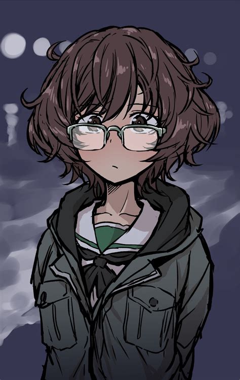 Akiyama Yukari Girls Und Panzer Drawn By Henriiku Ahemaru Danbooru