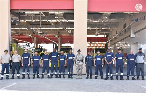 Zayed Bin Hamad Visits Abu Dhabi Civil Defence Authority Response Centres