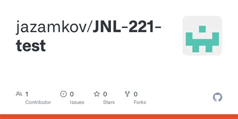 Github Jazamkov Jnl Test
