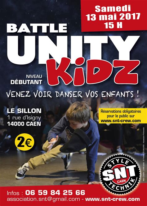 RESERVATIONS Battle Unity Kidz 2017 SNT Crew