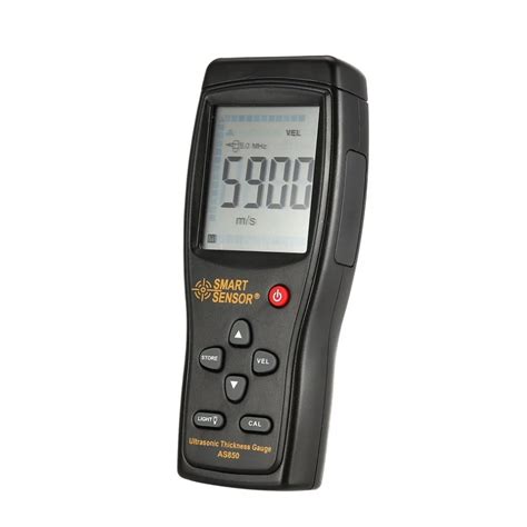 SMART SENSOR AS Ultrasonic Thickness Gauge Tester Sound Velocity Meter Metal Width Measuring