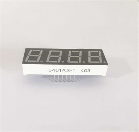 Buy 0 56 Inch 7 Segment Display Red 4 Digit Led Module Common Anode 5461as Online Fast