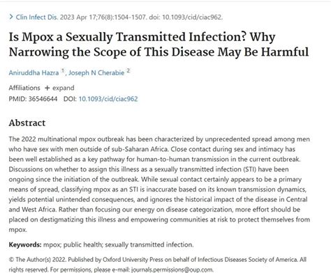 8 Can You Get Mpox Through Sex Yes Because Theres A Lot Of Skin To