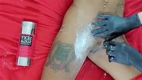 Black TIGHT PUSSY Waxing At Asian SPA OnlyFans SKYSUGARING RedTube