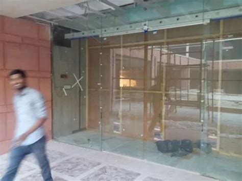 Stainless Steel Automatic Sliding Door Dorma Es Easy For Office At Piece In New Delhi