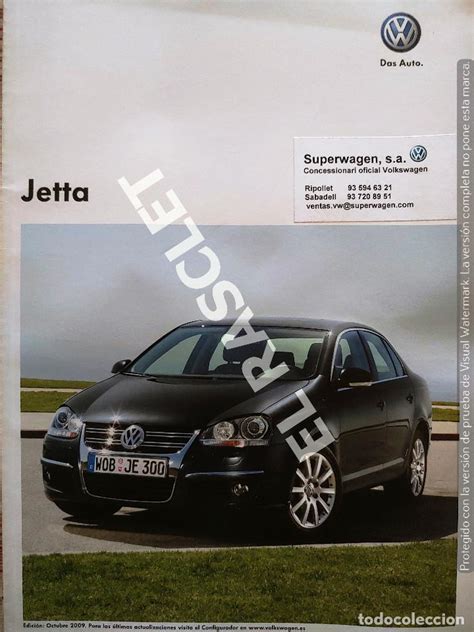 Catalogo Publicitario De Wolvagen Jetta Comprar Catálogos