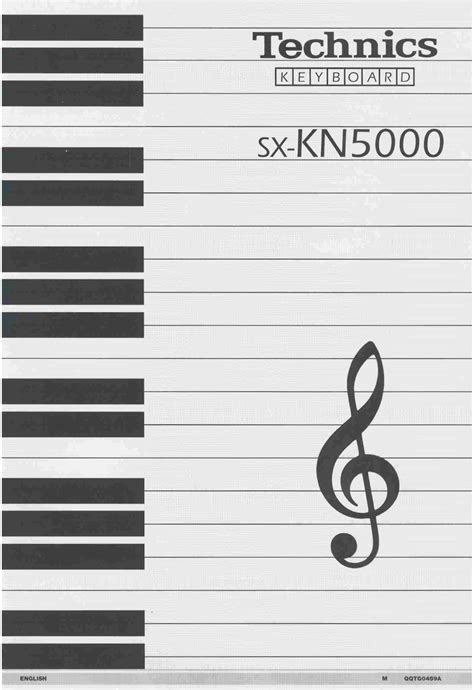 Owner S Manual For TECHNICS SX KN5000 Download