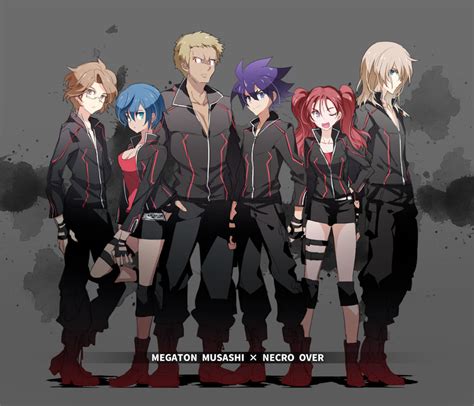 Amemiya Reiji Ichidaji Yamato Kirishima Jun Asami Teru Hijikata Ryuugo And 1 More Megaton