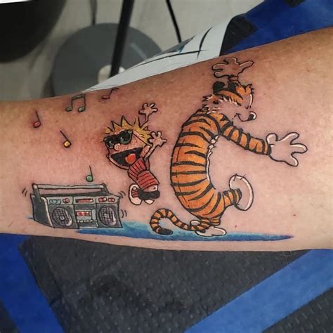Calvin And Hobbes Tattoo Ideas