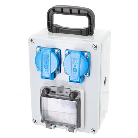 Cbehtwi Construction Power Distributor Power Distribution Box Industrial Waterproof Socket Box