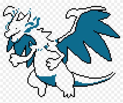 Mega Charizard X Pixel Art Pixel Art Maker Charizard X Pixel Art Images
