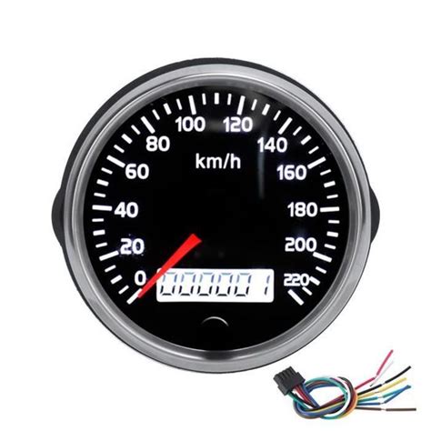 EIF Compteur Kilométrique De Bateau Jauge De Vitesse 85Mm Compteur 0