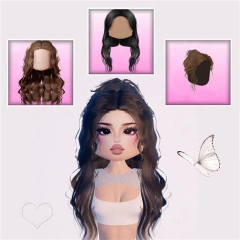 Hair Combo Ideas For Dti Roblox New Shortvideo в 2024 г Волосы Платья