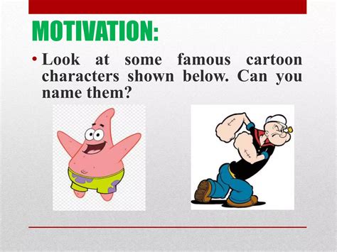 Types Of Cartoon Examples Pptx