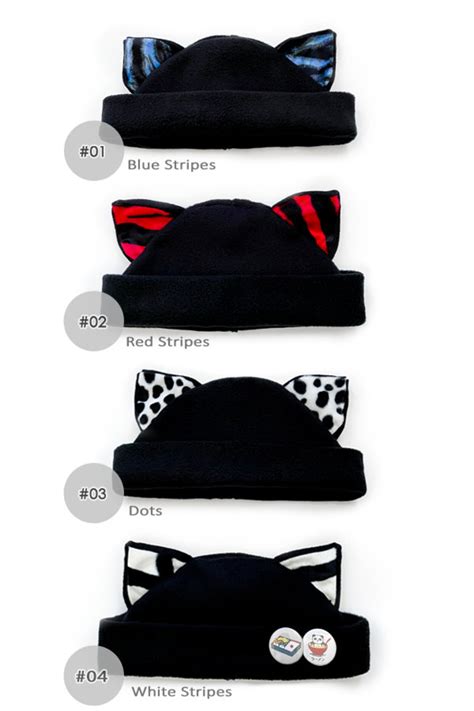 Cat Kitty Fleece Hat Anime Cosplay Punk Jrock Tiger Wild Etsy