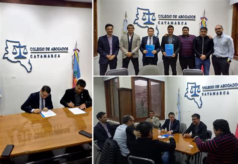 Importante Convenio Con Colegio De Abogados Cpce Catamarca
