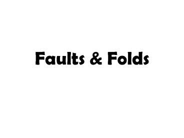 Ppt Faults Powerpoint Presentation Free To View Id C Ztqxm