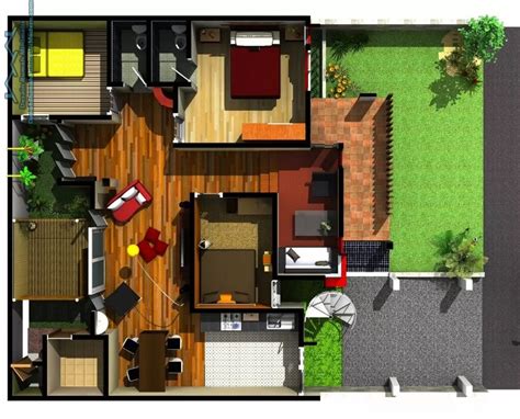 10 Denah Rumah Minimalis 3 Kamar Tidur Type 36 MCMProperti