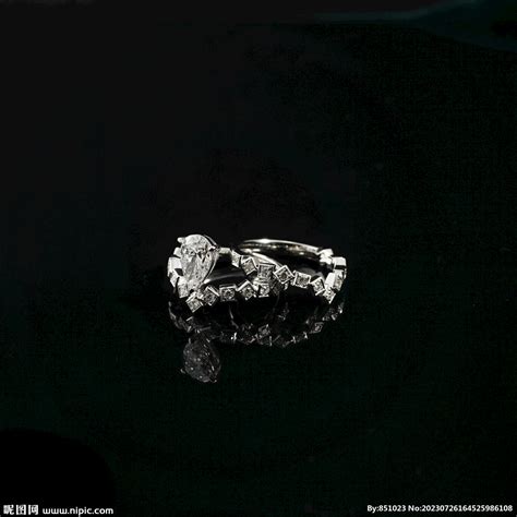 梨形钻石戒指摄影图图片素材其他摄影图库昵图网