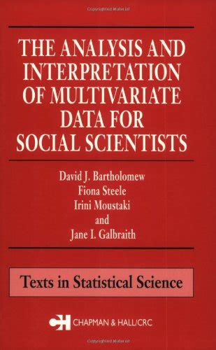 The Analysis And Interpretation Of Multivariate Data For
