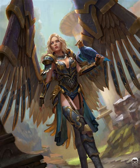 Valkyrie of the Skygrave by Ramza Ardyputra ח פ י