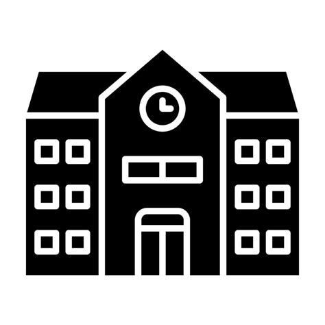 School Vector Icon 21654630 Vector Art At Vecteezy