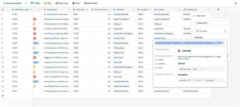 Unable To Filter On Lookup Fields Baserow Help Baserow