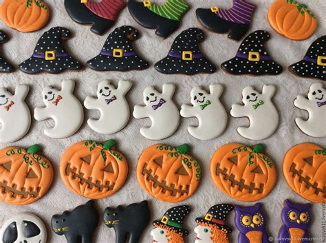 Пряники на Хэллоуин 70 фото