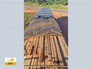 Polícia Rodoviária intercepta carregamentos irregulares de madeira na BR no MA Maranhão G