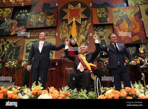 170524 QUITO May 24 2017 Photo Provided By Shows Lenin Moreno