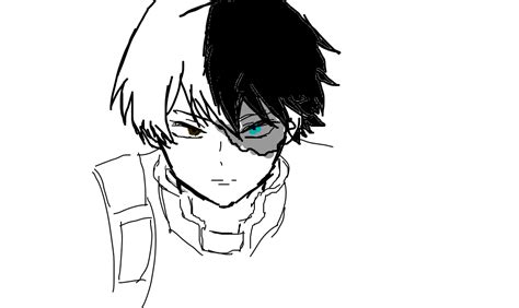 Todoroki Desenho De Mimychan Gartic