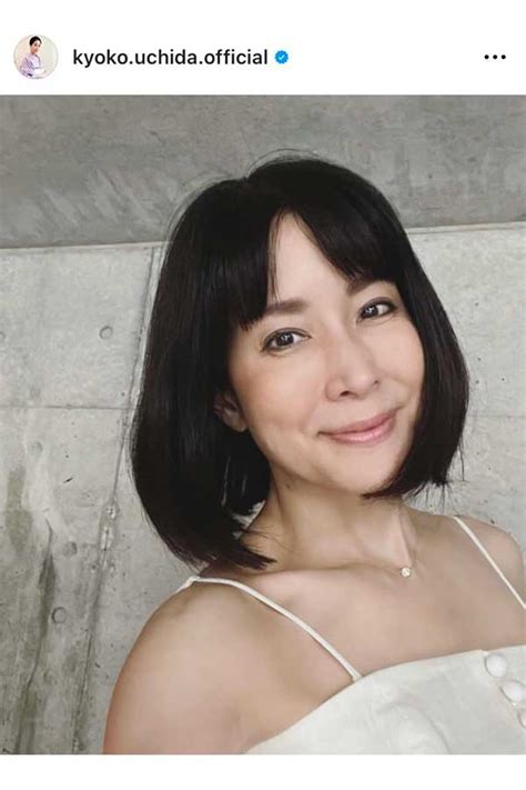 内田恭子肩出しトップスで鎖骨出し 最新ショットに色っぽい綺麗だなぁの声 ENCOUNT
