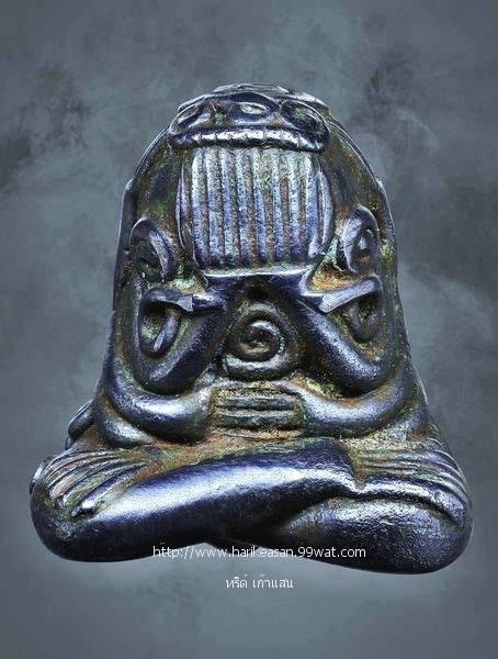 พระปิดตาหลวงพ่อทัพ ทองสุวรรณรามฯ กรุงเทพฯ พิมพ์ยันต์ยุ่งเนื้อเมฆพัตร หริด์ เก้าแสน