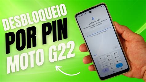como configurar desbloqueio de tela por pin no celular motorola moto