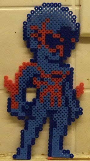 Spiderman2099byfate82 3d Perler Bead Perler Bead Templates Perler