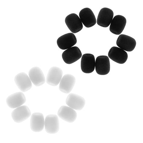 20pcs Pack Microphone Windshields Wind Muffs Mic F Grandado