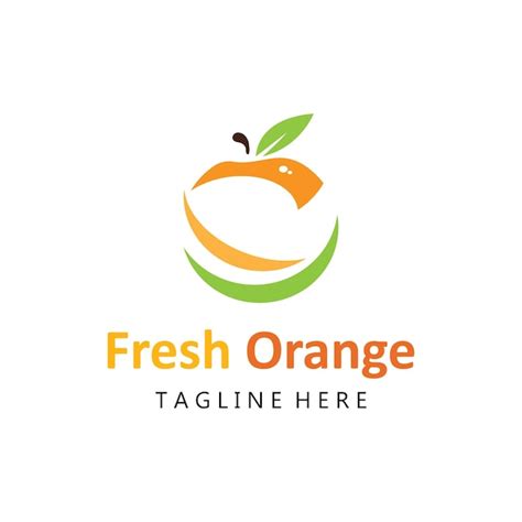 Premium Vector Orange Logo Design