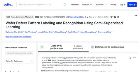 Wafer Defect Pattern Labeling And Recognition Using Semi Supervised Learning