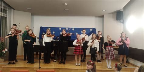 Koncert uczniów klasy skrzypiec Pani Beaty Makowskiej za nami