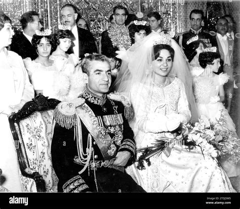 12201959 Wedding Of Mohamed Reza Pahlevi And Farah Diba Credit