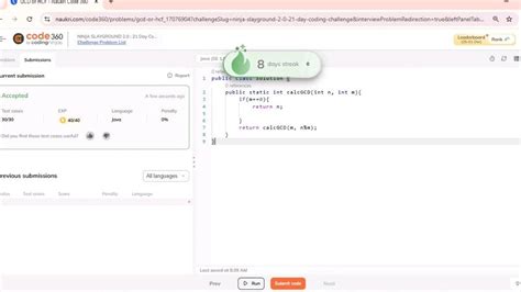 Manshi Bachhan On Linkedin Day8 Samsung Ninjaslayground Codingninjas Codingchallenge