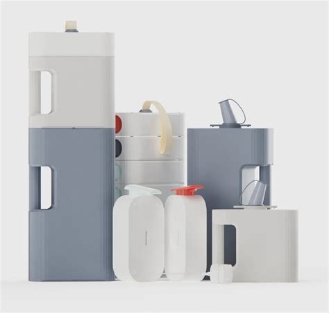 A System Of Modular Reusable Containers Designed For A Refill Economy