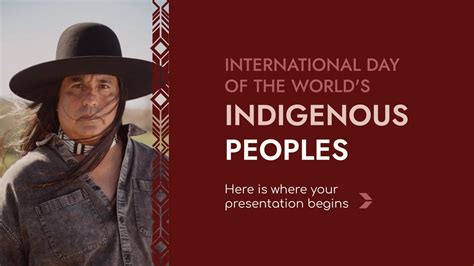 Free Google Slides PPT Templates About Indigenous People