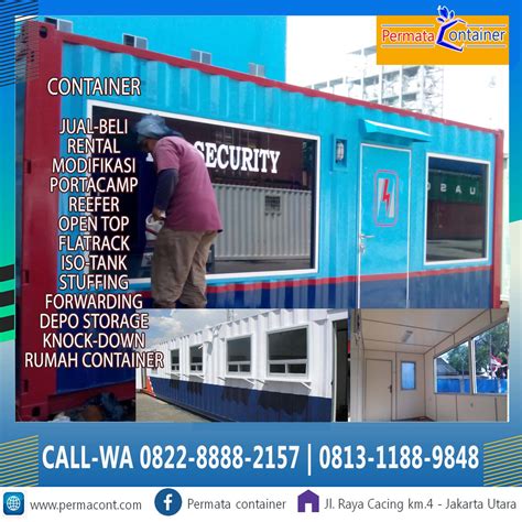 Container Pos Security Sewa Container Jakarta Sewa Container Office