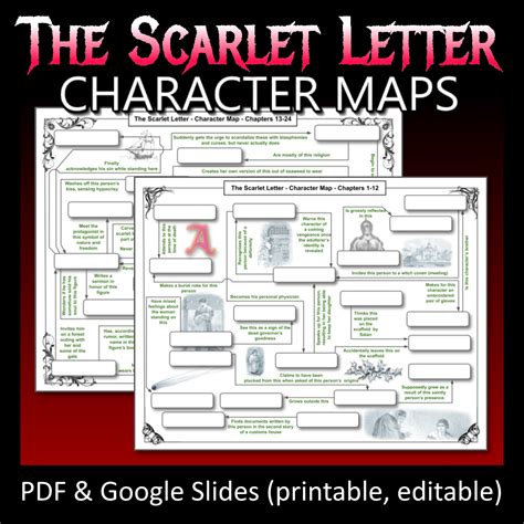 3 Character Maps On ROMEO AND JULIET Study Sheets Tests Quiz PDF