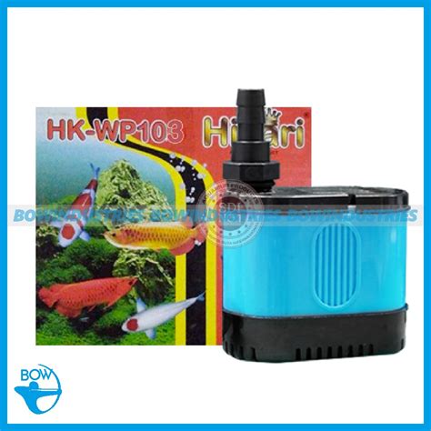 Pompa Air Celup Kolam Ikan Aquarium Aquascape Akuarium Hikari WP Watt Meter Liter
