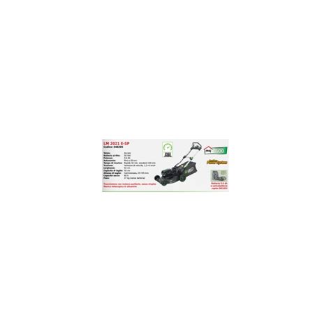 EGO LM E SP Cordless Lawnmower With Ah Battery And Rapid C