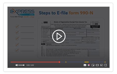 E File Form 990 N 2020 Irs Form 990 N Online Filing